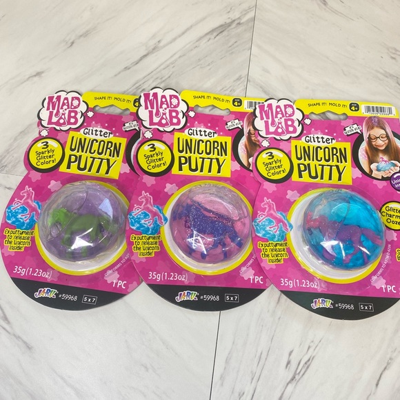 mad lab | Toys | Mad Lab Glitter Unicorn Putty | Poshmark